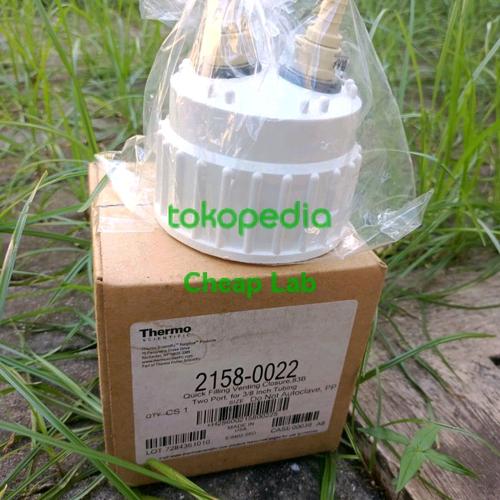 Jual Nalgene Quick Filling Venting Closure, 83B, 2 Port For 3/8 inch ...