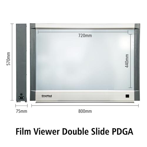 Jual Film Viewer Double Slide Onemed X-Ray/Lampu Baca rontgen/X Ray ...