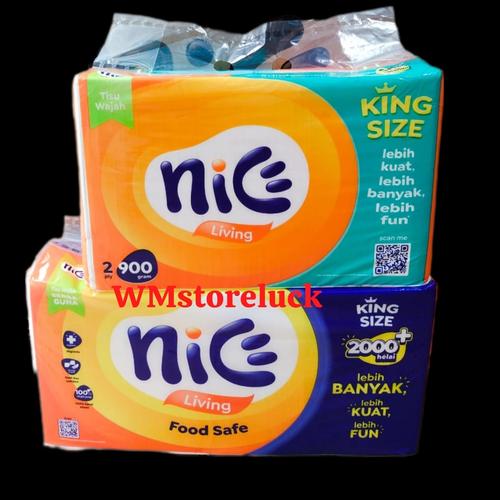 Jual Tissue facial Nice 900gr / Tisu wajah Nice Oren 900 gr 2ply - 2000 ...