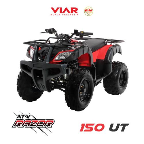 Jual atv roda empat motor viar razor 150 ut murah terbaru - Hitam ...