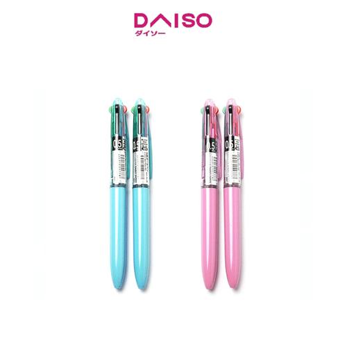 Jual Daiso 4 Color Ballpoint Pen 2 pcs set - Pink - Kota Bandung - DAISO JAPAN OFFICIAL STORE ...