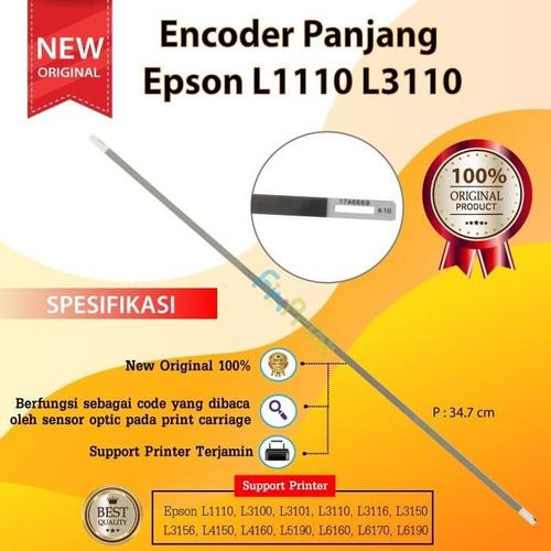 Jual Encoder Strip Pita Epson L1110 L3100 L3101 L3110 L3116 L3150 ...