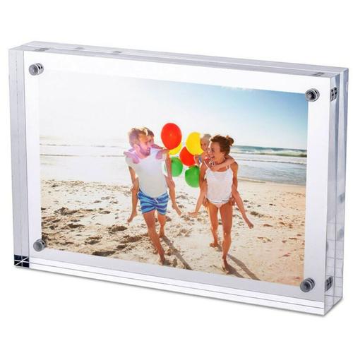 Jual Standing Photo Frame Acrylic / Mika / Akrilik Magnet - 2 Sisi Spot ...