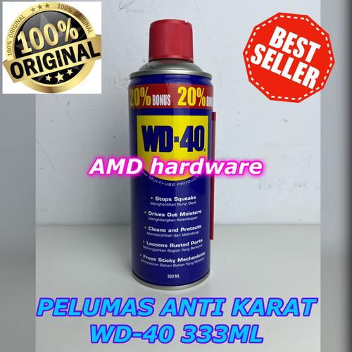 Jual ORIGINAL WD-40 PELUMAS ANTI KARAT LUBRICANT MULTI USE WD40 333 / ...