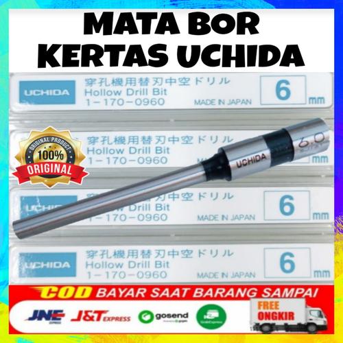 Jual Mata bor kertas 6mm uchida/mata bor uchida/mata bor kertas/UCHIDA - Jakarta Timur - SPARE ...