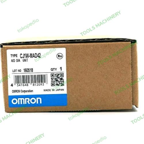 Jual OMRON PLC. ANALOG INPUT OUTPUT MODULE. CJ1W-MAD42. ORIGINAL NEW ...