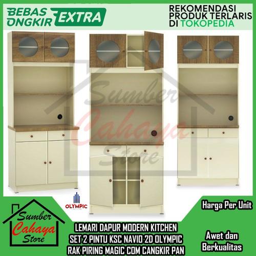 Jual [Kargo] LEMARI DAPUR MODERN KITCHEN SET 2 PINTU KSC NAVIO 2D ...
