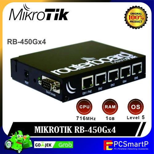 Jual MIKROTIK RB-450Gx4 / RB450Gx4 Mikrotik 5 port - Kab. Banyumas ...