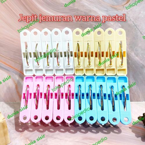Jual jepit jemuran set warna pastel - Jakarta Barat - dunia sisir ...