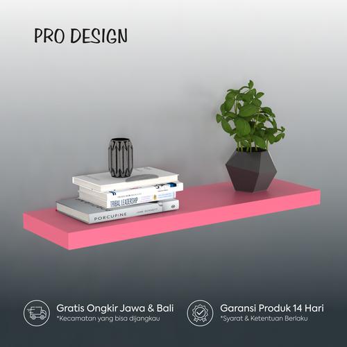 Promo Pro Design Adam 80S Rak Dinding / Ambalan - Fuschia Line - Kota ...