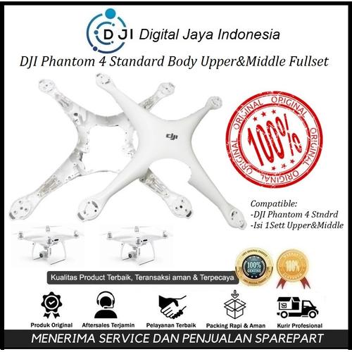 Jual DJI Phantom 4 Standard Body Upper Middle Fullset Atas Bawah ...
