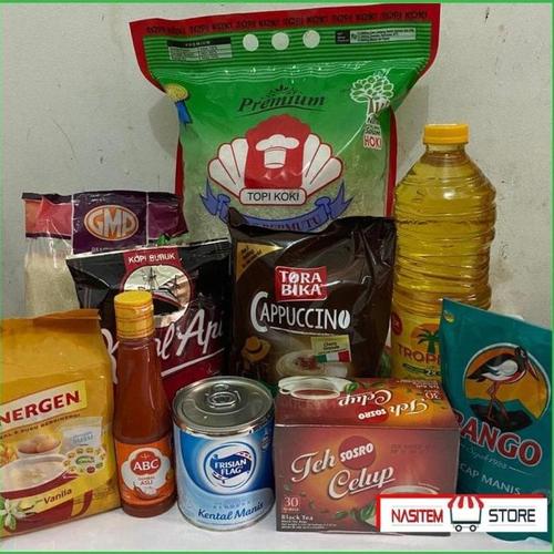 Jual PAKET SEMBAKO MURAH LENGKAP ISI (BERAS,MINYAK,KECAP,GULA,ENERGEN ...