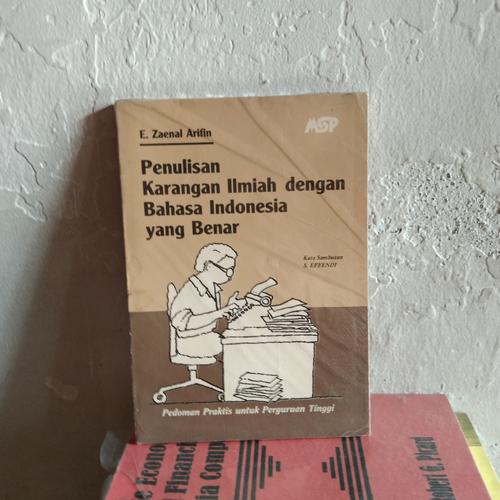 Jual BUKU PENULISAN KARANGAN ILMIAH DENGAN BAHASA INDONESIA YANG BENAR ...