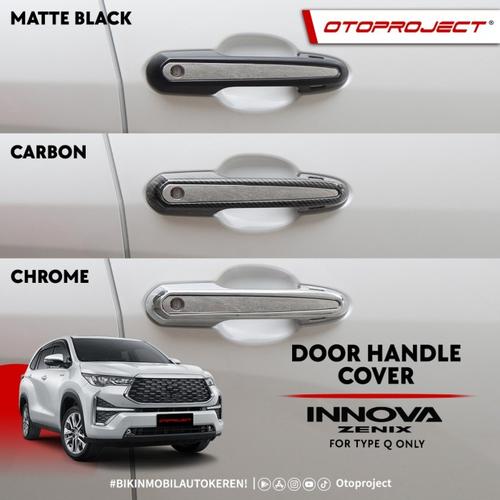Jual Door Handle Cover All New Innova Zenix Tipe Q 2022 - Chrome - Kota ...