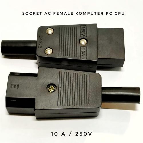 Jual Soket Power Komputer Soket AC Female Komputer - Kab. Sidoarjo ...