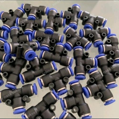 Jual Fitting pneumatic tipe T selang ukuran 6x6x6 - Jakarta Barat ...