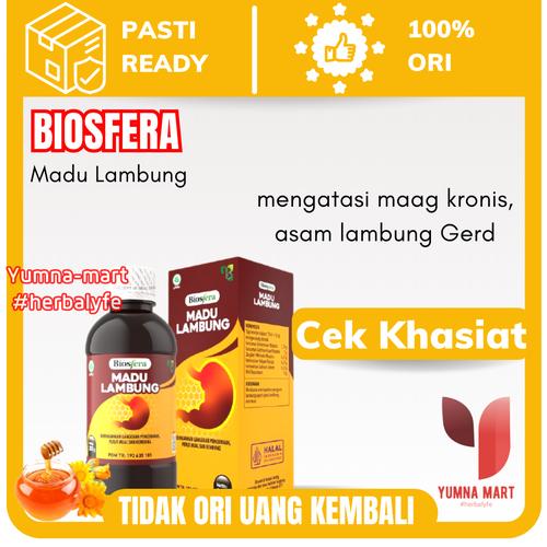 Jual Biosfera Madu Lambung Obat Infeksi Perut Kembung Biomaag Bio Maag ...