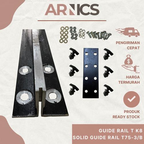 Jual Guide Rail Lift K8/Guide Rail T K8/Solid Guide Rail K8 T75-B ...