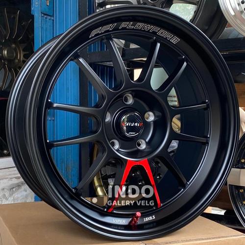 Jual velg mobil r18 FF1 Viper RS Flow Forming utk Innova ZENIX REBORN - Glossy Black - Jakarta ...