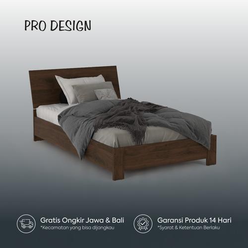 Promo Pro Design Roma ROBD 120 Divan / Tempat Tidur Sine - White Glossy ...