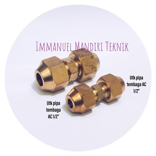 Jual Double nepel AC 1/2 / Double nipple AC 1/2 - set - Jakarta Utara ...