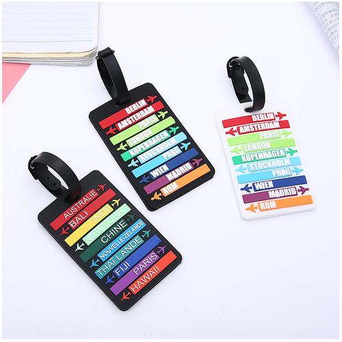 Jual DESTINATION Luggage Tag Label Koper Unik Koper jadi mudah dikenal ...
