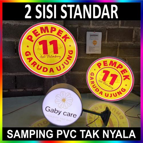 Jual NEON BOX BULAT 2 SISI NYALA FULL ACRYLIC HIGH QUALITY + BRACKET ...