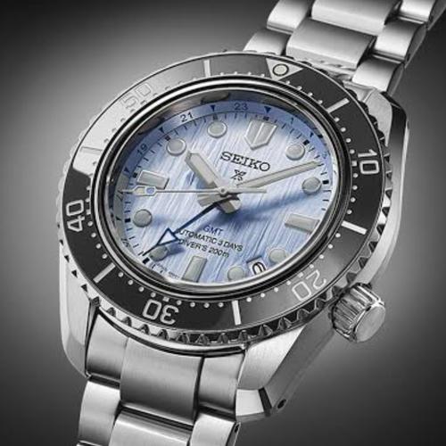 Jual Seiko Prospex GMT Glacier Ice Blue SPB385 SPB385J1 Limited Edition ...