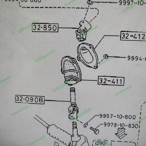 Jual Mazda Genuine Parts Joint Stir Mazda 323 Trendy / Elite - Joint ...