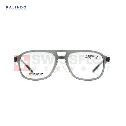 Jual Kacamata Pria Swissflex Original - Double Bridge / Rainbow R 11 ...
