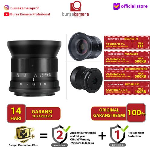 Promo 7Artisans 12mm f/2.8 Mark II APS-C lens for EOS-M/EOS-R/Nikon Z ...