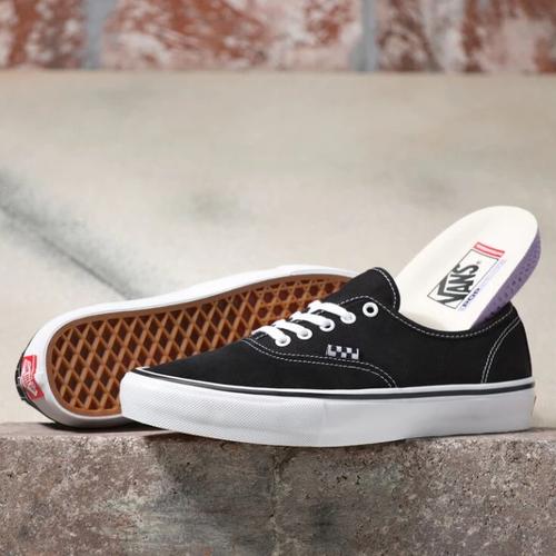 Jual Vans Skate Authentic Pro Black White / Vans Authentic Original ...