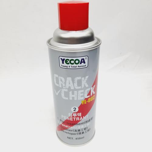 Jual Spot Check / Crack Check / Colour Check Penetrant 450 ML YECOA YL ...