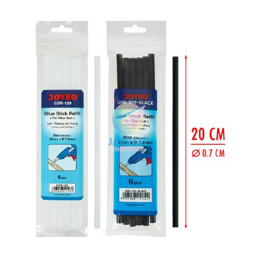 Jual Refill Isi Glue Gun Kecil JOYKO GSR-109 Stick Lem Tembak 0.7 x 20 ...