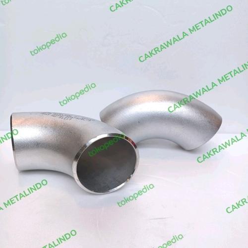 Jual Elbow Las Stainless SS 304 SCH20 1 1/2" inch Knee SCH 20 SS304 1,5 ...