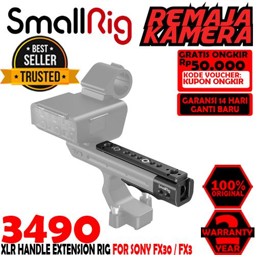 Promo SMALLRIG SONY FX30 / FX3 XLR HANDLE EXTENSION RIG 3490 - RESMI ...