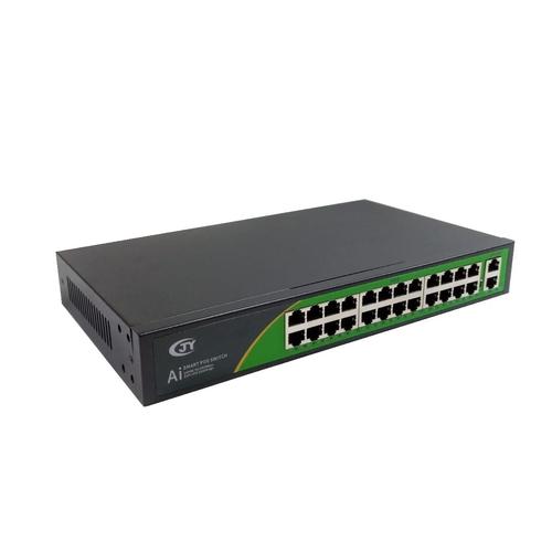 Jual Switch Hub Poe 24 Port + 2 UpLink - Kota Surabaya - cctv cnc ...