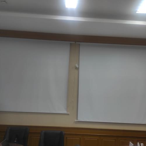 Jual kain layar proyektor 120" 3m x 3m screen / bahan layarnya saja ...