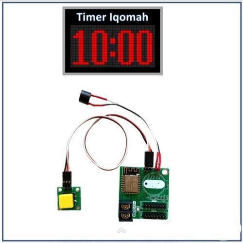 Jual Controller Timer Iqomah Kontroler iqomah manual panel P10 single ...
