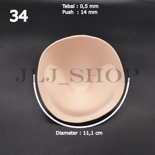 Jual Busa Cup / Bra Tambahan Spons Bh / Busa Push Up Breast Pad Pads ...