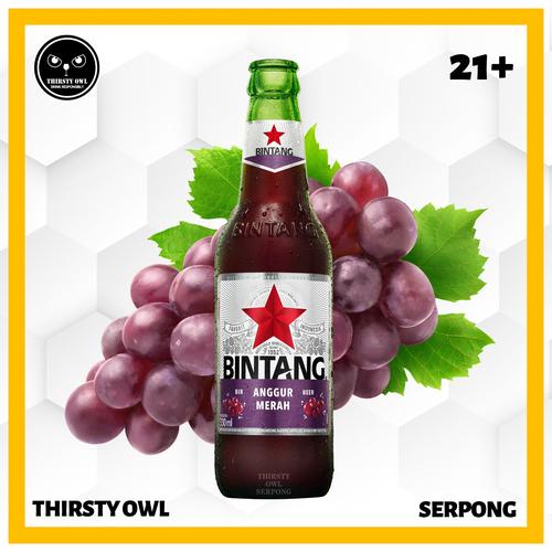 Jual Bintang Bir Anggur Merah Beer 330ml - Kab. Tangerang - Thirsty Owl ...