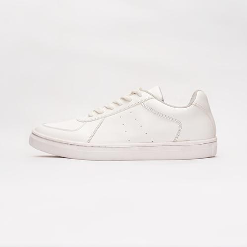 Jual Sepatu Sneakers Pria Casual All White Walko Daper - 44 - Kota ...