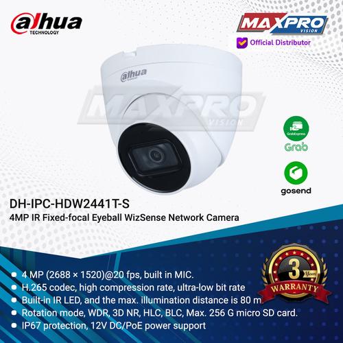Jual DH-IPC-HDW2441T-S - DAHUA IP CAMERA 4MP INDOOR TURRET WIZSENSE - Jakarta Barat - Maxpro ...