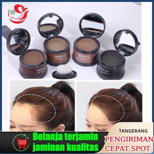 Jual Hair Fiber Hairline Shadow Bedak Penutup Pitak Pewarna Rambut ...