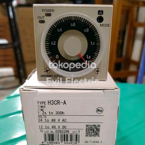 Jual Timer Omron H3CR-A 24V AC DC - Jakarta Pusat - Evil Electric ...