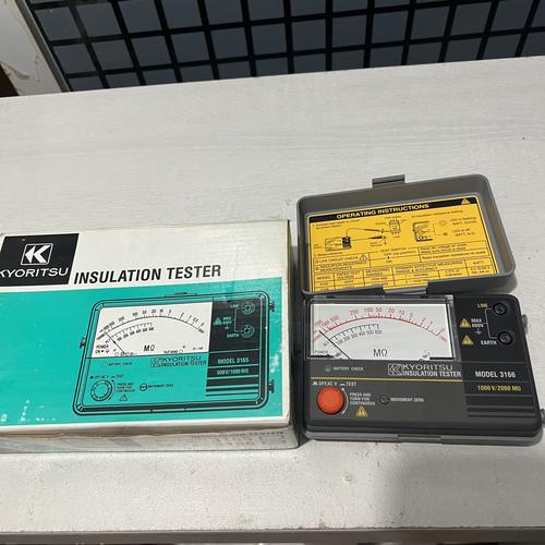 Jual Kyoritsu 3166megger analogue insulation tester analog jarum ...
