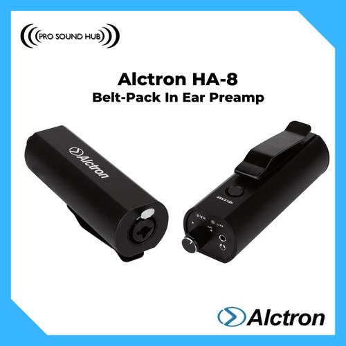 Jual Alctron HA-8 HA8 Active In Ear Monitor Amplifier Preamp Belt-pack ...