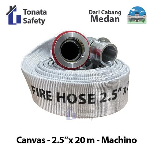 Promo Fire Hose Canvas Tonata / Selang Pemadam 2.5" x 20m / 20 m - Kota Medan - Tonata Safety ...