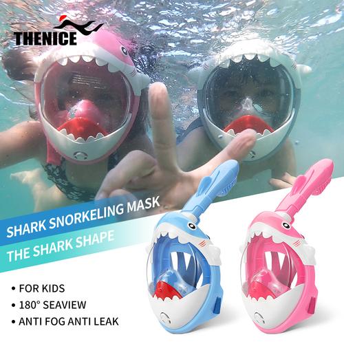 Jual THENICE Kids Snorkeling Diving Hippo Mask - Masker Snorkeling Anak ...