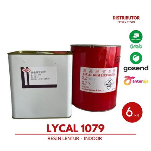 Jual Resin bening lycal lentur - Lycal 1079 - 6 kg GRAB / GOJEK / ANTER ...